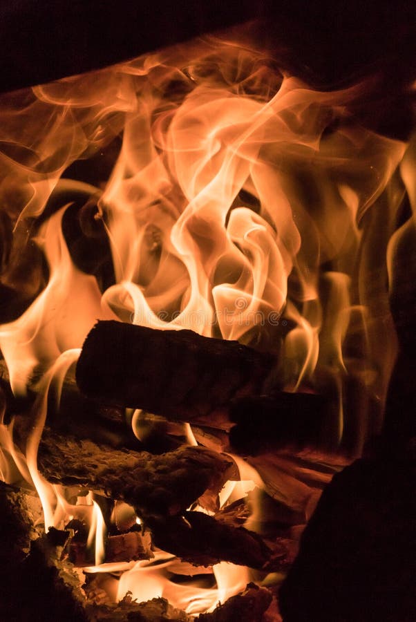 Vertical Flames stock image. Image of cozy, nature, ignition - 3615947