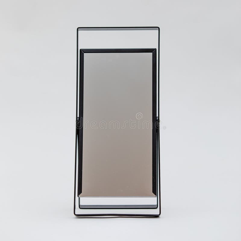 Vertical Photo Frame on a Gray Background Stock Image - Image of ...