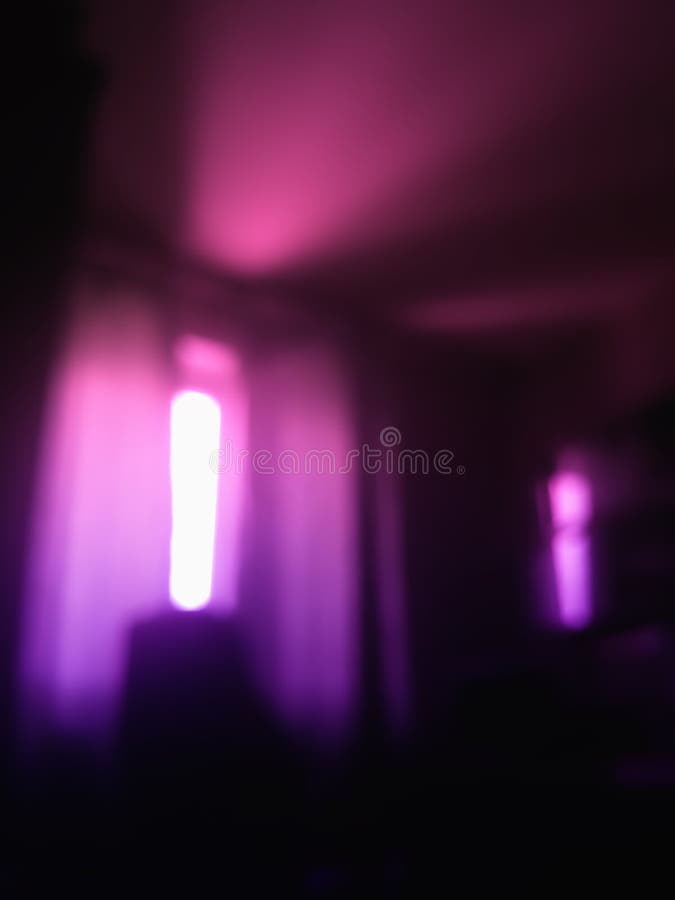 Vertical Pink Ray of Light Window Bokeh Background Stock Image - Image ...