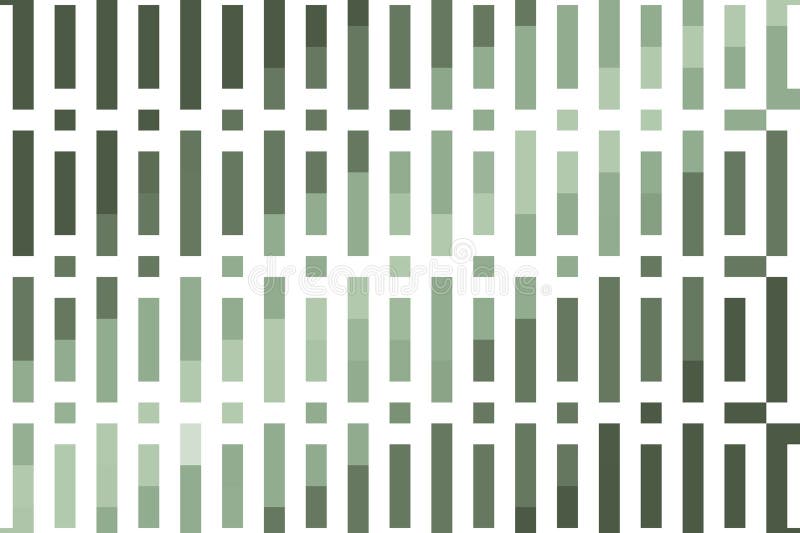 Vertical Pixel Pattern in Sage Green with Gradient Bar Grid and ...