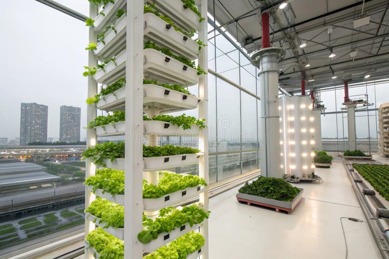 Vertical plant farms stock photo. Image of farming, plant - 356482016
