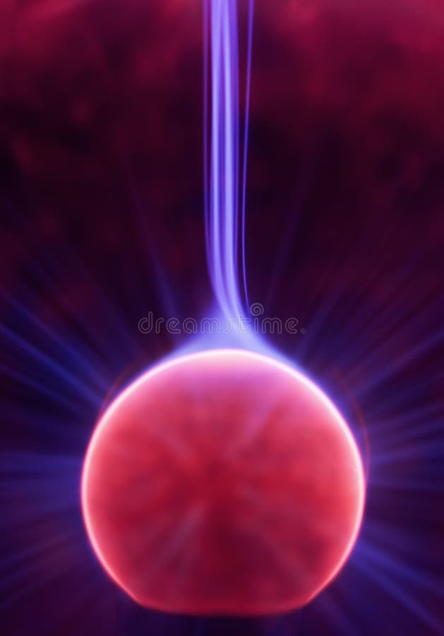 Plasma ball stock image. Image of illumination, sphere - 3675125
