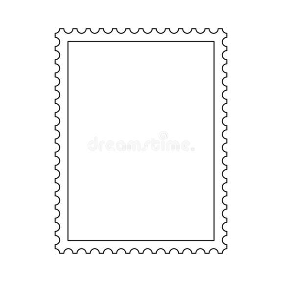Stamp Outline Stock Illustrations – 166,057 Stamp Outline Stock ...