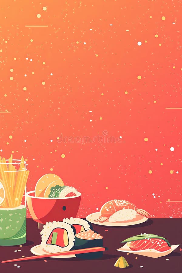 Vertical Poster Design in Flat Minimalistic Style, Solid Background ...