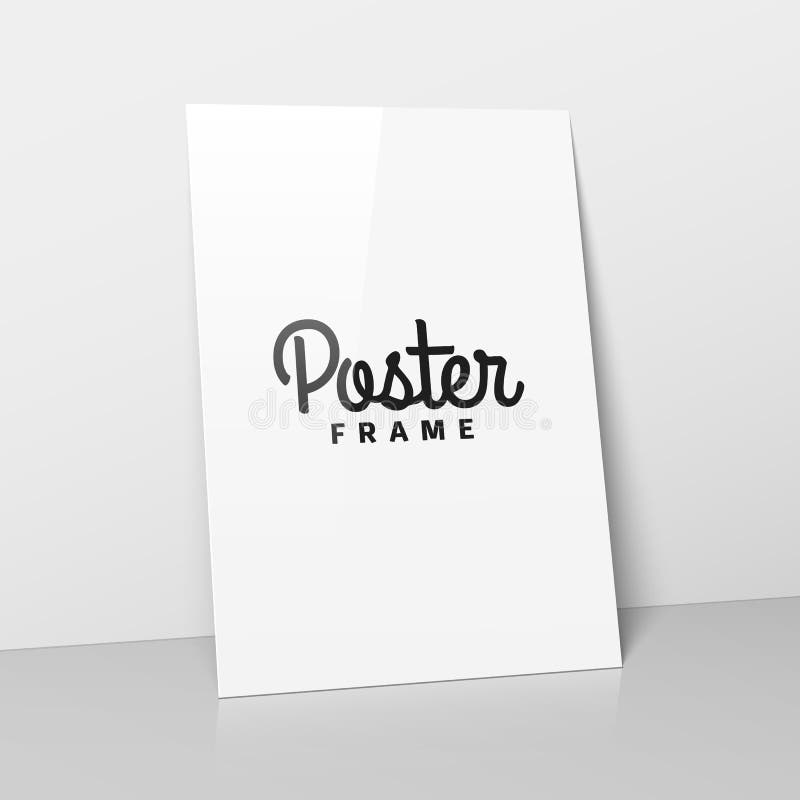 Vertical Poster Presentation Template Stock Vector - Illustration of ...