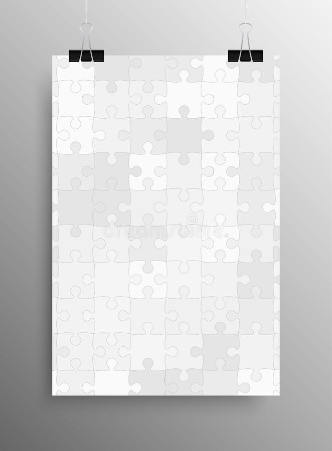 Vertical Puzzle Pieces Stock Illustrations – 190 Vertical Puzzle Pieces ...