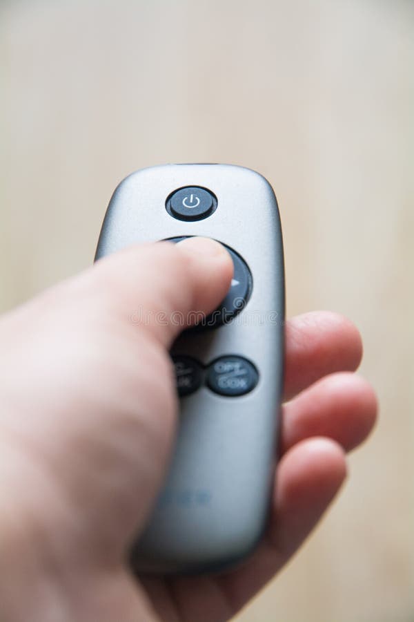 Vertical Press Button of Remote Control Stock Photo - Image of tech ...