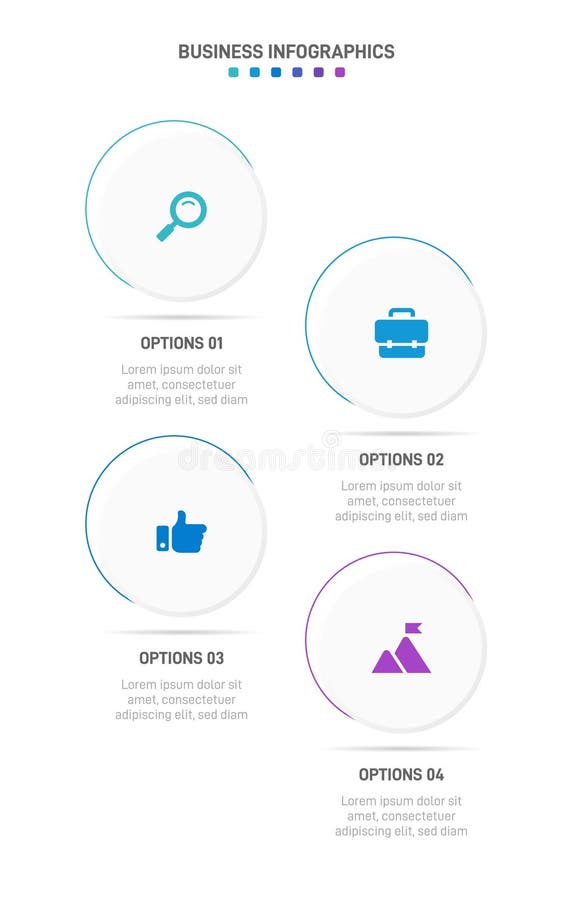 Vertical Progress Bar Featuring 4 Arrow-shaped Elements, Symbolizing ...