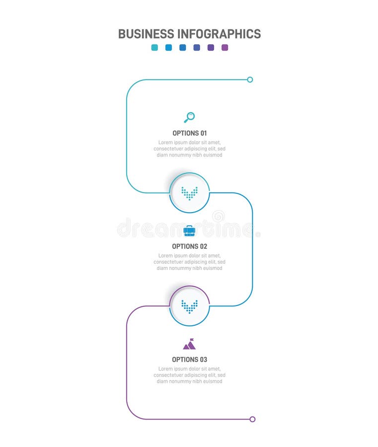 Vertical Progress Bar Featuring 3 Arrow-shaped Elements, Symbolizing ...