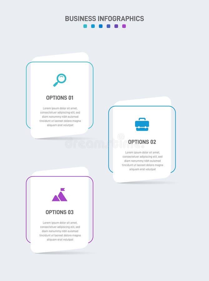 Vertical Progress Bar Featuring 3 Arrow-shaped Elements, Symbolizing ...