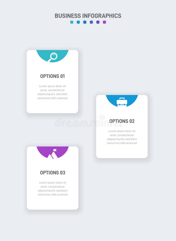Vertical Progress Bar Featuring 3 Arrow-shaped Elements, Symbolizing ...