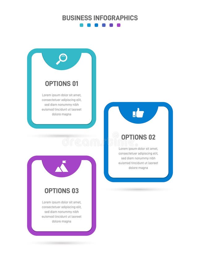 Vertical Progress Bar Featuring 3 Arrow-shaped Elements, Symbolizing ...