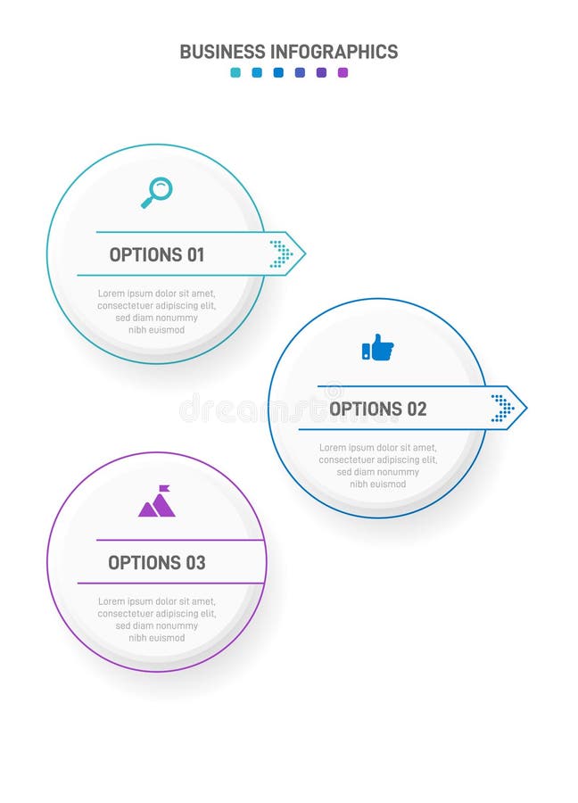 Vertical Progress Bar Featuring 3 Arrow-shaped Elements, Symbolizing ...