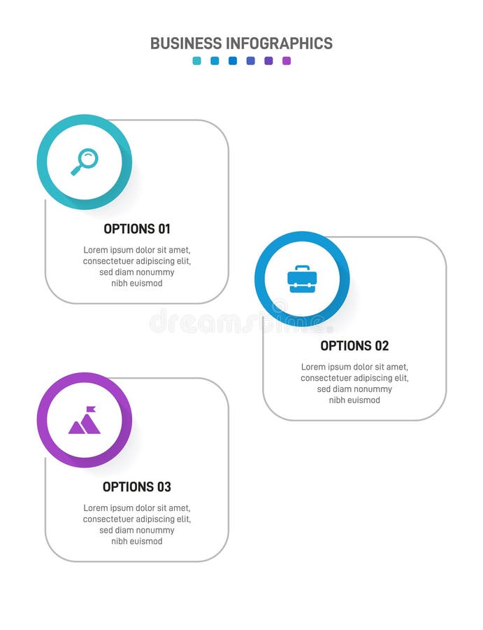 Vertical Progress Bar Featuring 3 Arrow-shaped Elements, Symbolizing ...