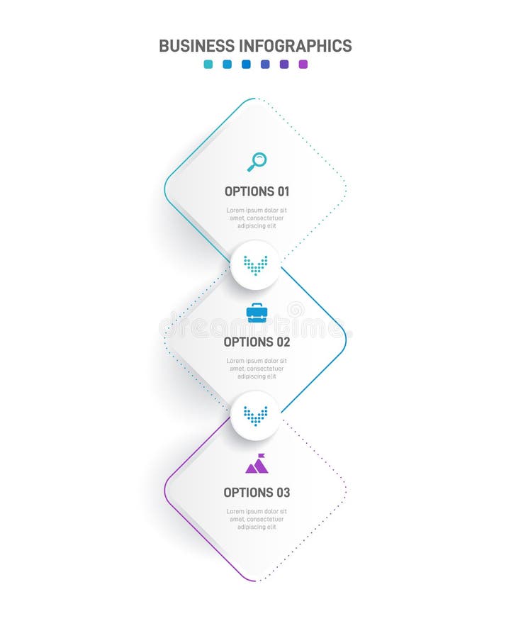 Vertical Progress Bar Featuring 3 Arrow-shaped Elements, Symbolizing ...