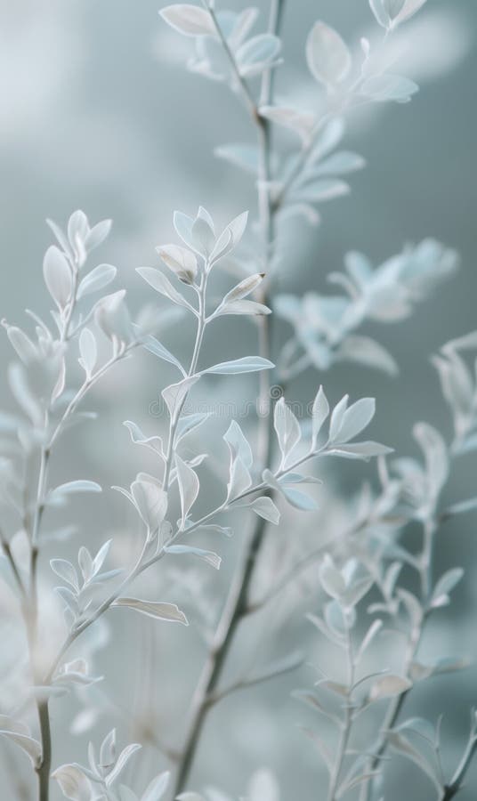 Vertical Quiet Background with Spring Floral Theme Stock Illustration ...