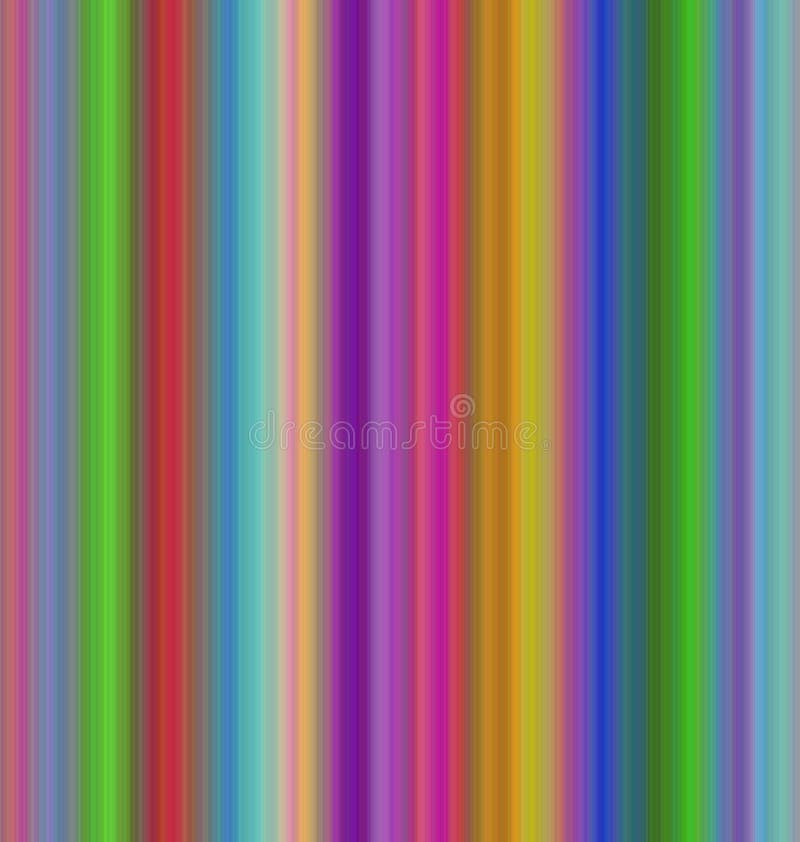 Vertical Rainbow Colored Stripey Pattern Stock Illustration ...