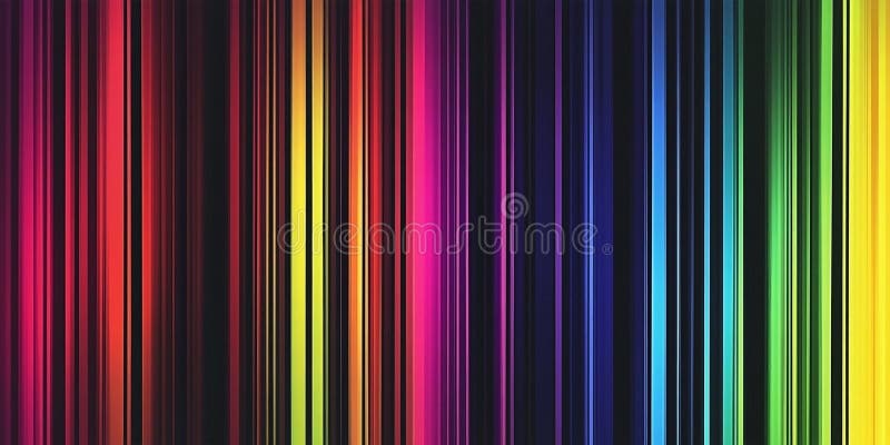 Vertical Rainbow Stripes Abstract Background Creating Vibrant and ...