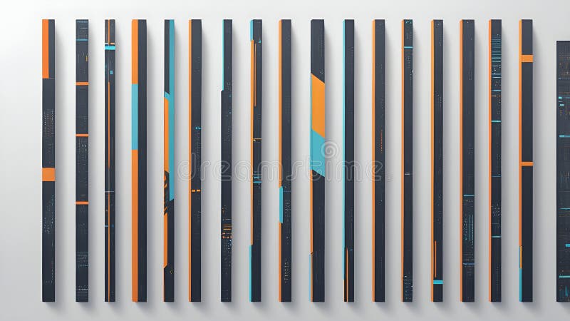 Corporate Columns stock illustration. Illustration of simplicity ...