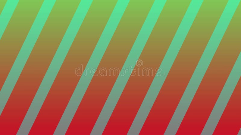 Vertical Rectangular Lines 4K Animation in Red and Green Gradient Color ...