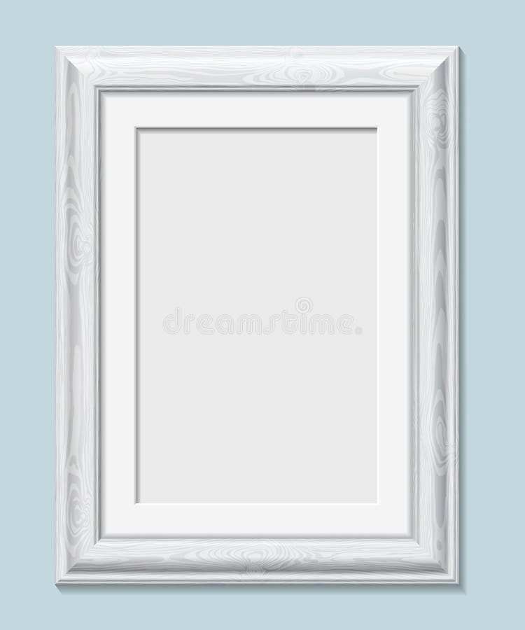 Vertical Rectangular White Frame A4 Stock Vector - Illustration of ...
