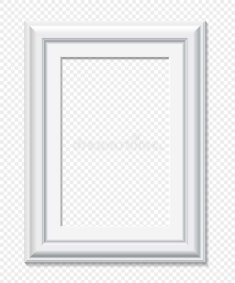 Vertical Rectangular White Frame, Vector Stock Vector - Illustration of ...