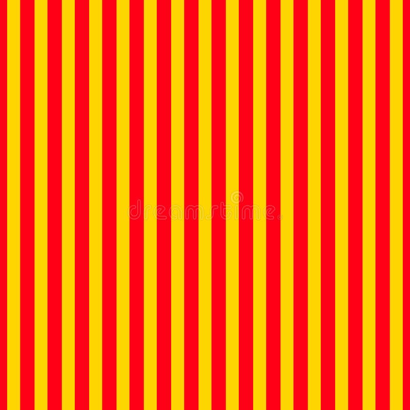 Vertical Red and Yellow Stripes Background. Seamless and Repeating ...
