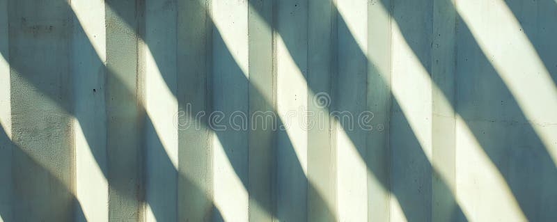 Vertical Ribbed Concrete Wall Texture with Diagonal Shadows for ...