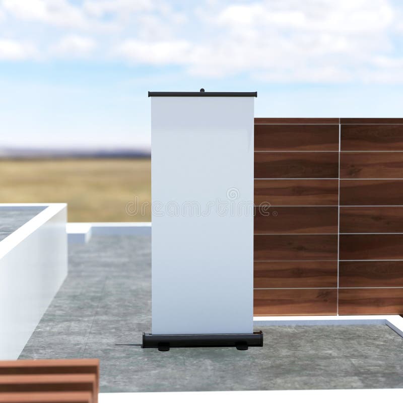 Vertical Roll Up Banner Stand for Communication, Exhibition, Display ...