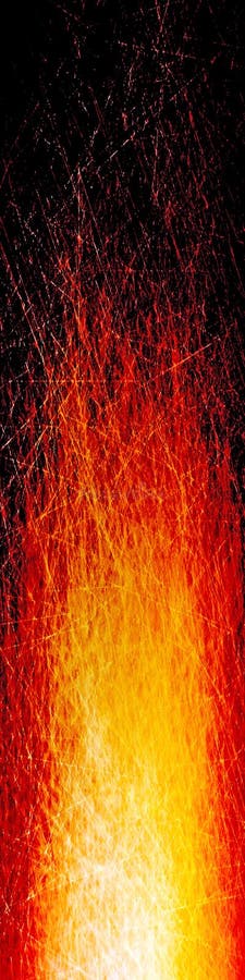 Vertical Scratched Fire Banner Stock Image - Image of danger, bonfire ...