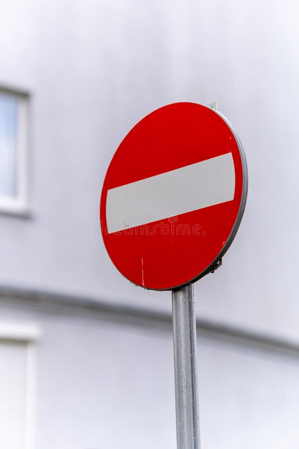 Vertical Selective Focus Shot of a Road Stop Sign Stock Image - Image ...