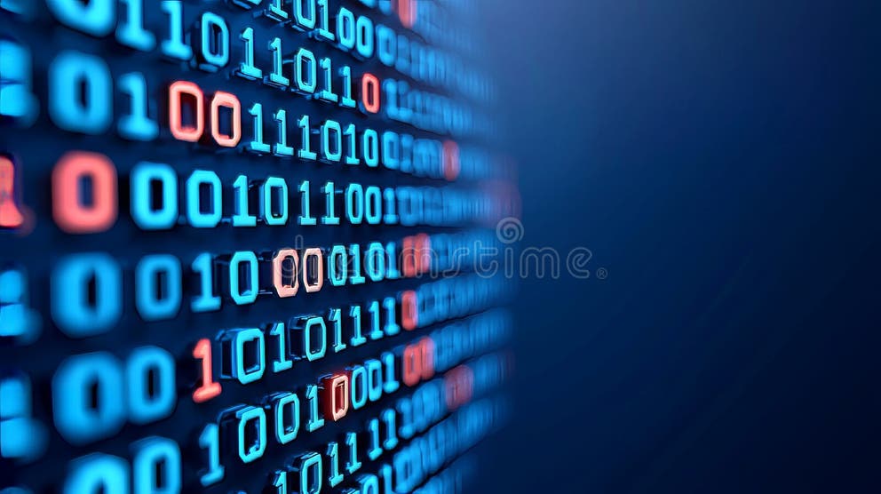 A Vertical Sequence of Binary Digits within a Hexagonal Border ...