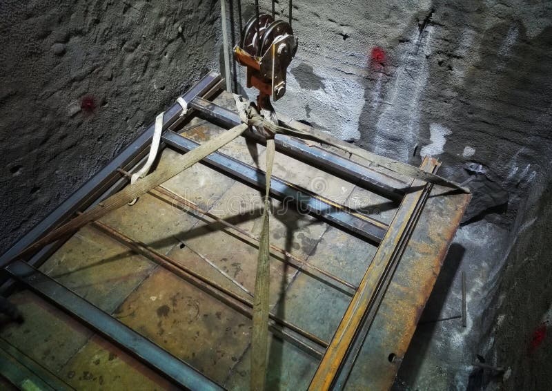 Vertical Shaft Construction Site 6 Stock Image - Image of basement ...