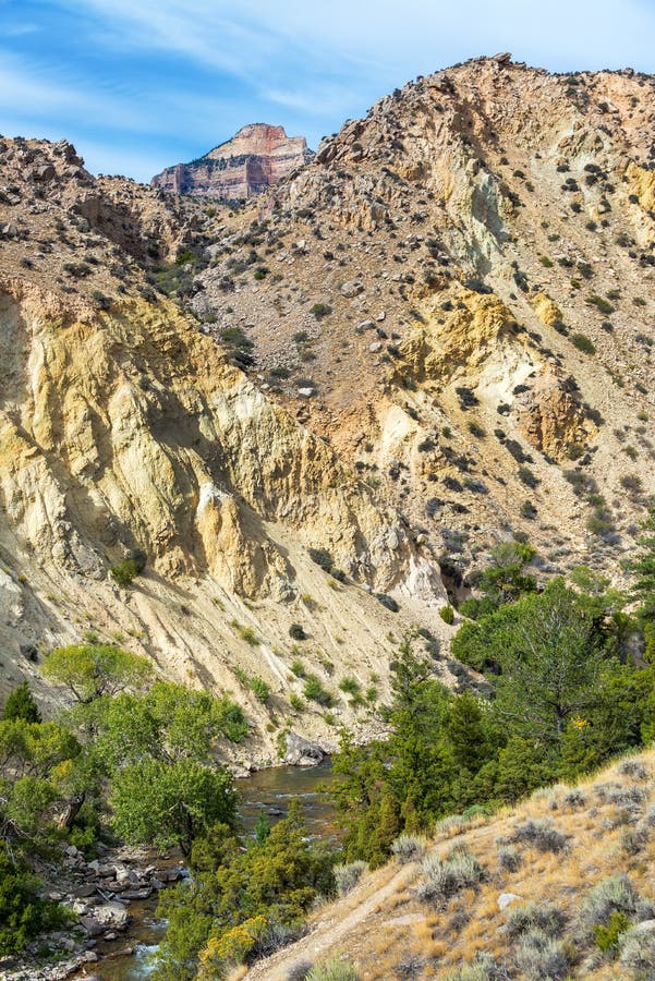 Shell Canyon, Wyoming stock photo. Image of travel, scenery - 68601184