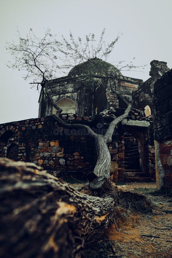 Vertical Shot of an Ancient Building in Delhi, India Stock Photo ...
