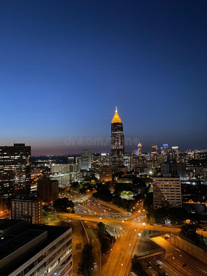 Atlanta Skyline Vertical Stock Photos - Free & Royalty-Free Stock ...