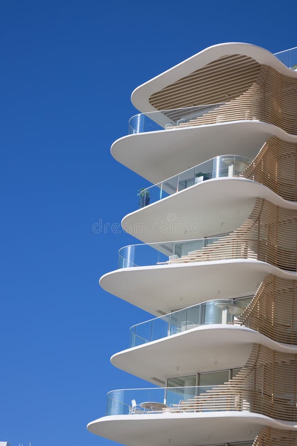 Vertical Shot of the Beautiful Exterior Architecture of a Modern ...
