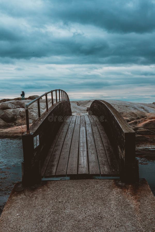 Vertical Shot of a Beautiful Lighthouse Above the Lake Stock Image ...