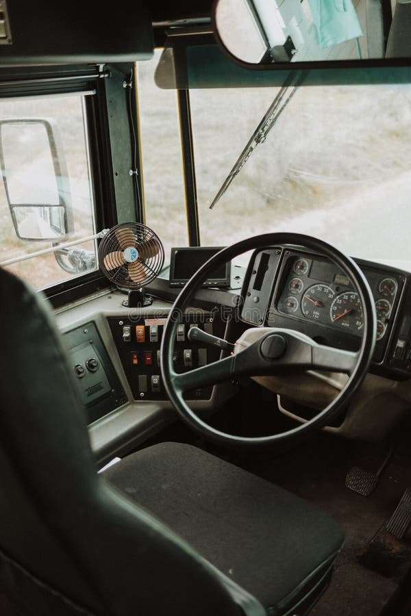 Bus dashboard stock photo. Image of dashboard, many, bright - 3505922