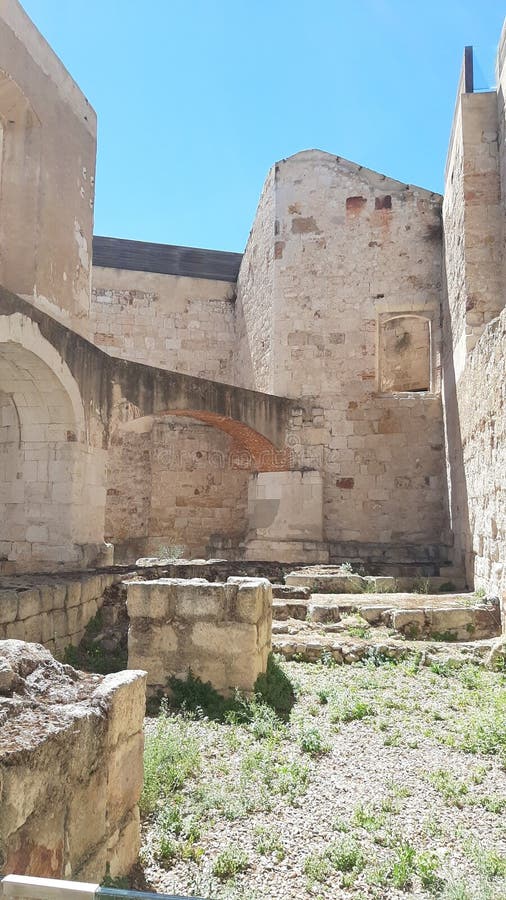 Castle of Zamora stock photo. Image of architecture, tourism - 94768926