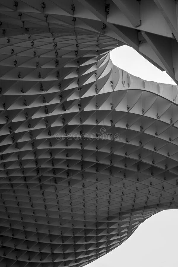 Wavy ceiling stock image. Image of texture, passage, architecture - 9144267