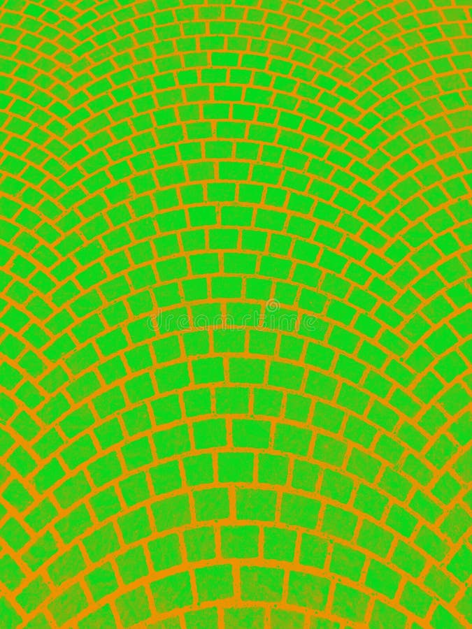 Vertical Shot of the Colored Street Tiles - Good for Backgrounds Stock ...