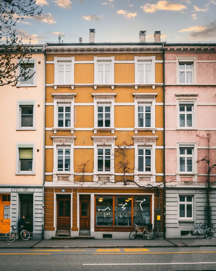 Vertical facades stock image. Image of city, buildings - 44065273