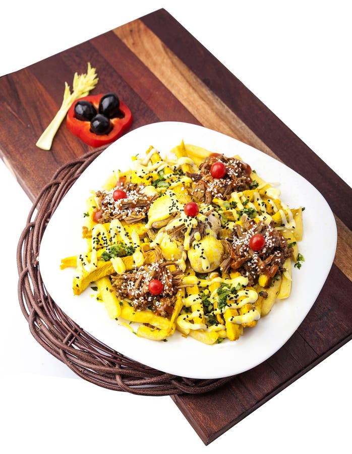 Vertical Shot of Delicious Beef and Chicken Meat with Some Seeds and ...