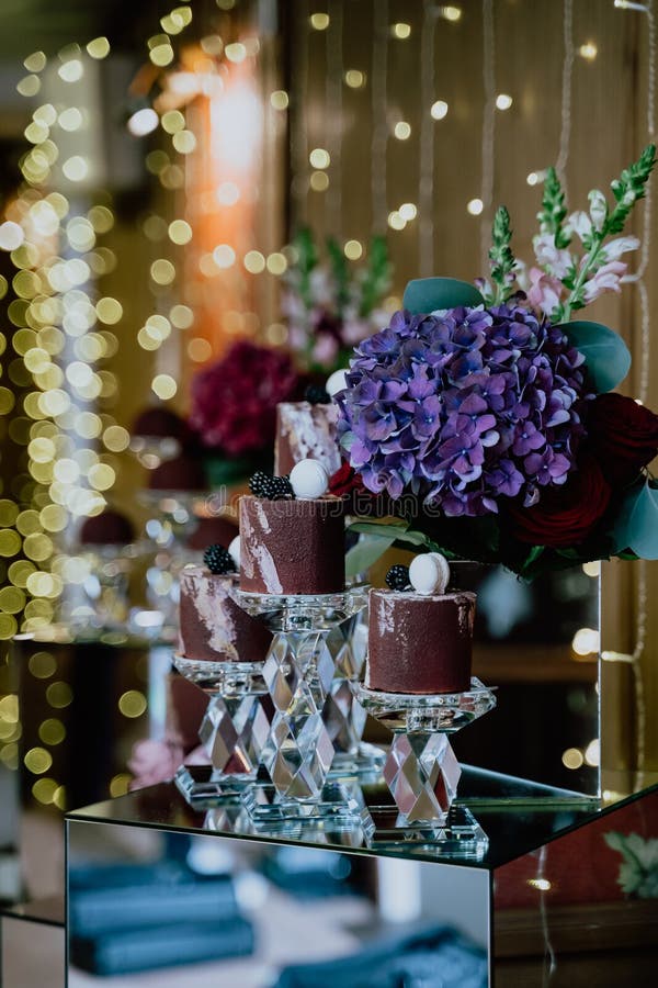 Dessert Corner Buffet stock image. Image of lounge, feed - 15191461