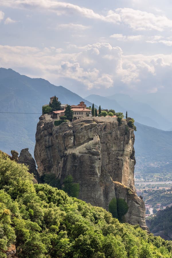 Vertical Shot of an Eastern Orthodox Monastery of the Holy Trinity in ...