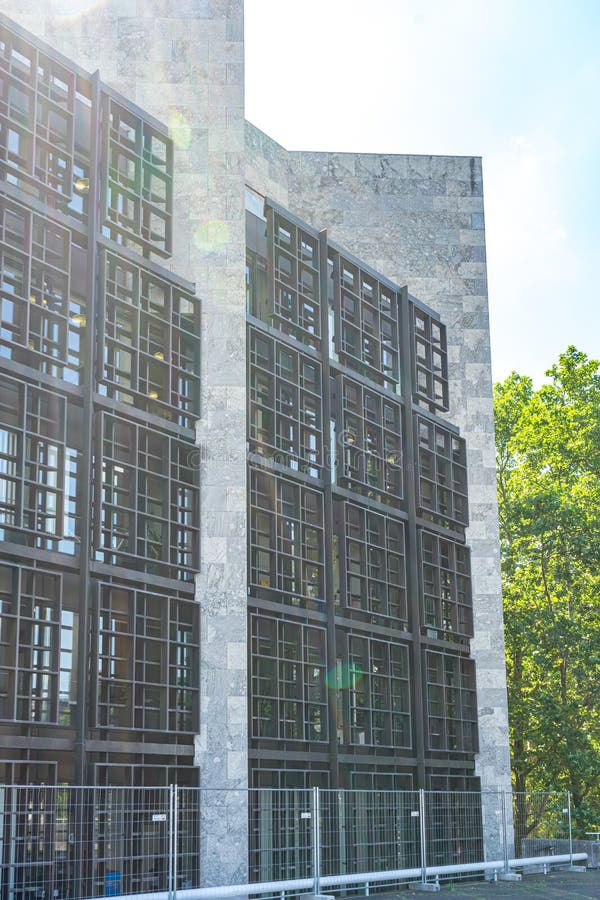 Vertical Shot of a Facade of Mainzer Rathaus City Hall in Mainz ...