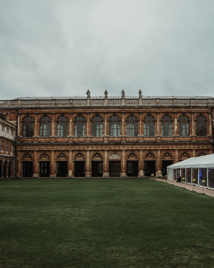 Vertical Shot of the Facade of the Trinity College in Cambridge ...