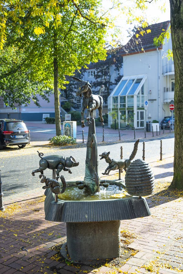 Vertical Shot of a Fountain by Bonifatius Stirnberg Editorial Photo ...