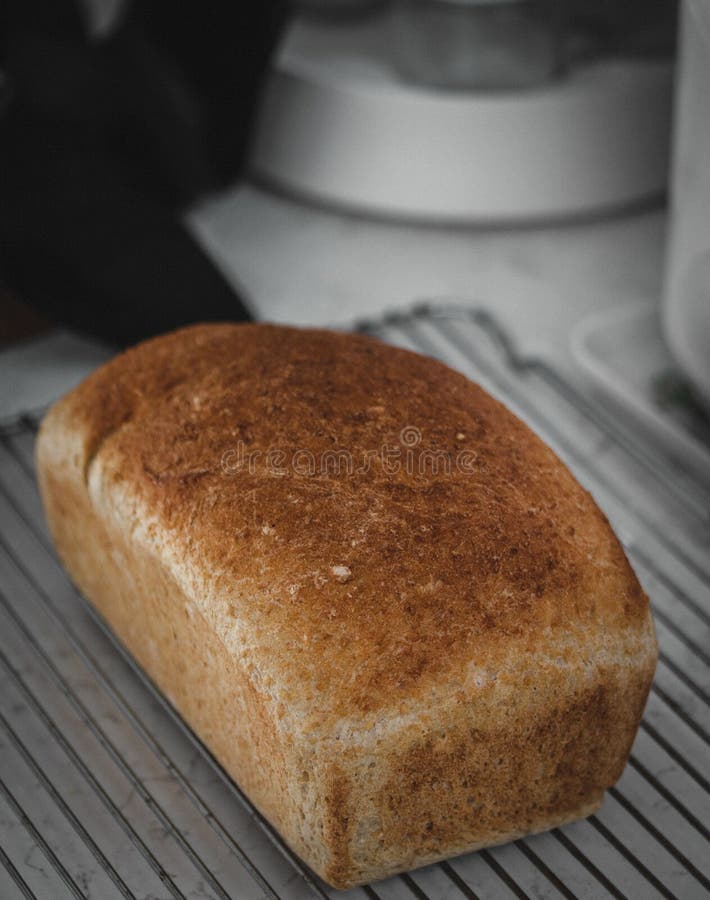 Vertical Shot of Fresh Bread Out of the Oven Stock Photo - Image of ...